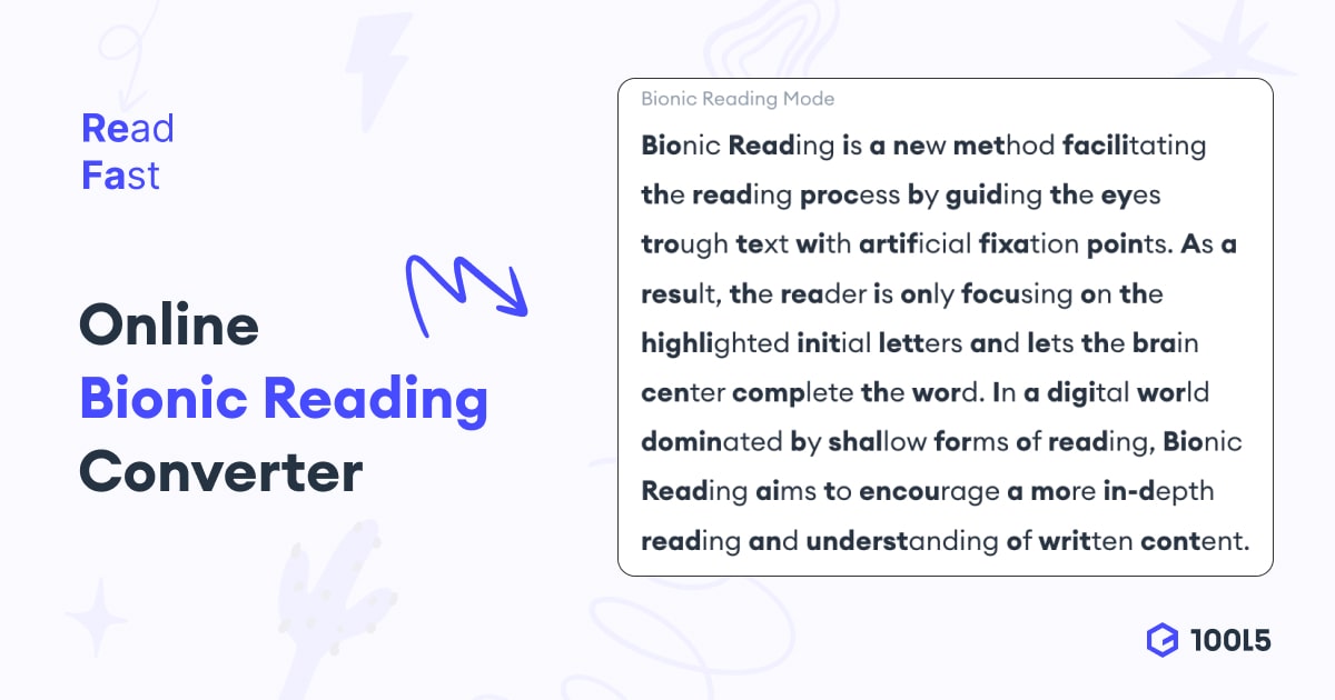 Bionic Reading Converter Online 10015 Tools
